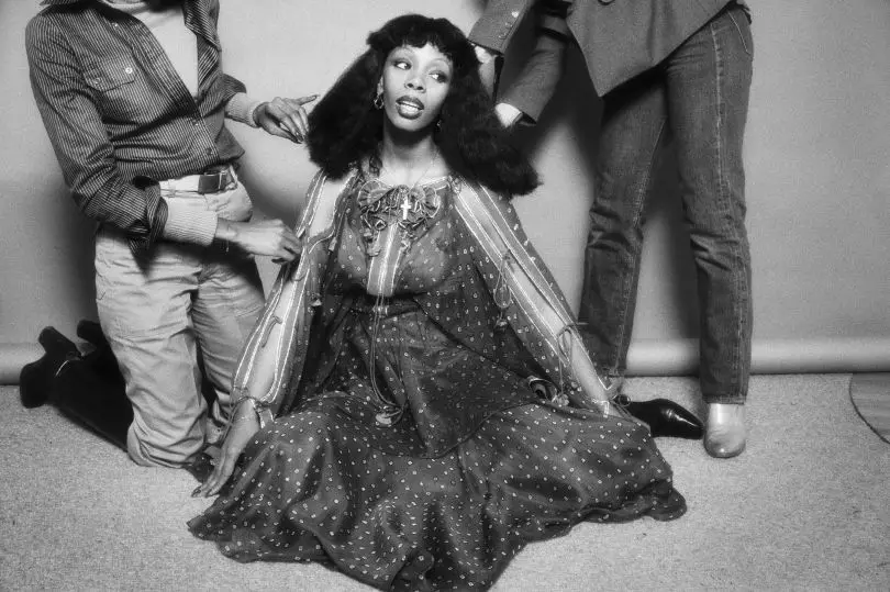 Iseshini yesithombe sephepha le-Donna Summer SOUL, e-Los Angeles, 1977 © 2018 Bruce W. Talamon