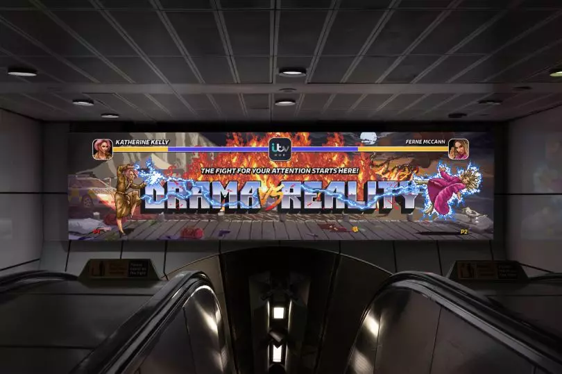 Uncommon's playful campaign for ITV inspired by '90s 'beat 'em up' video games 477_1