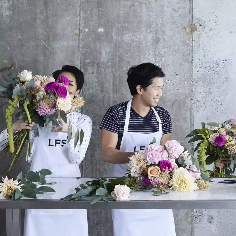 Novo enfoque da floristería: Supafrank & Reed Words axudan a lanzar a London Flower School 4805_19