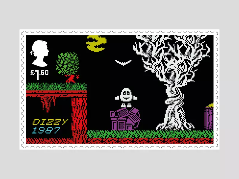 Video game klasik dirayakan dalam koleksi perangko pertama Royal Mail tahun 2020