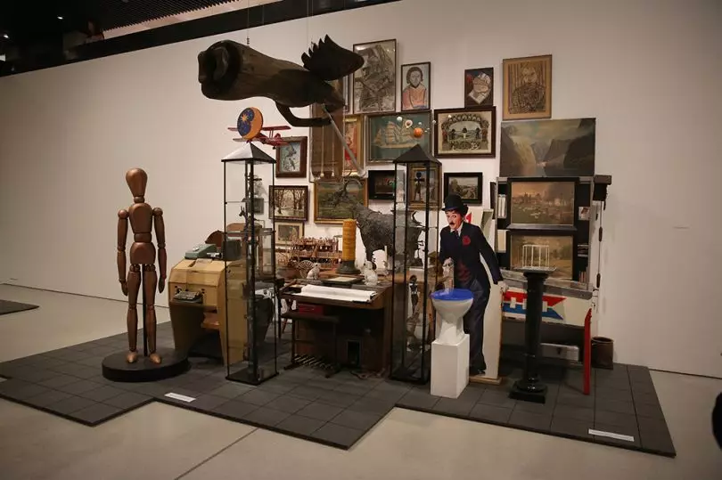 Magnificent Obsessions: The Artist as Collector, dem Hanne Darboven seng Sammlung. Foto vum Peter McDiarmid