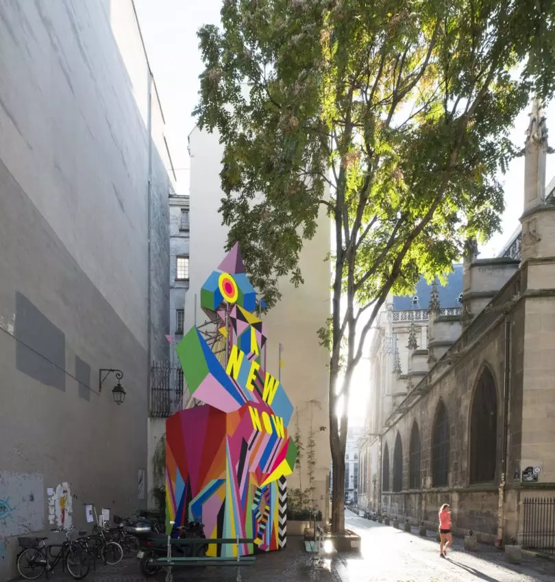 Morag Myerscough's latest street installation hopes to give Parisians hope for the future 4905_2