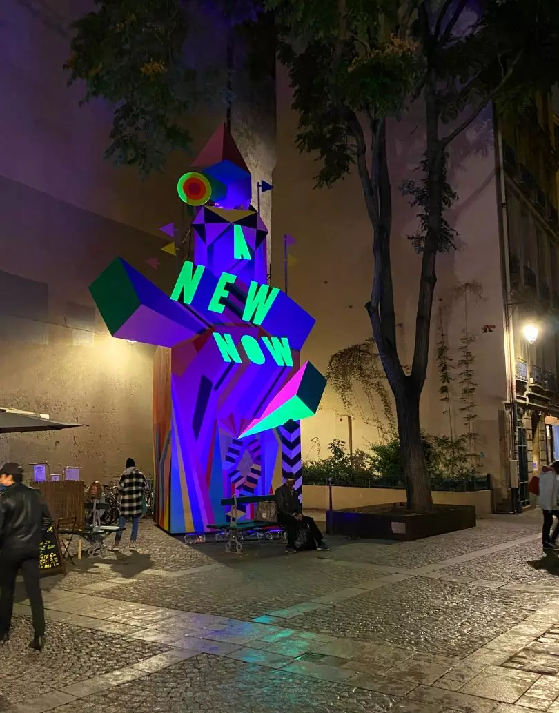 Morag Myerscough's latest street installation hopes to give Parisians hope for the future 4905_6