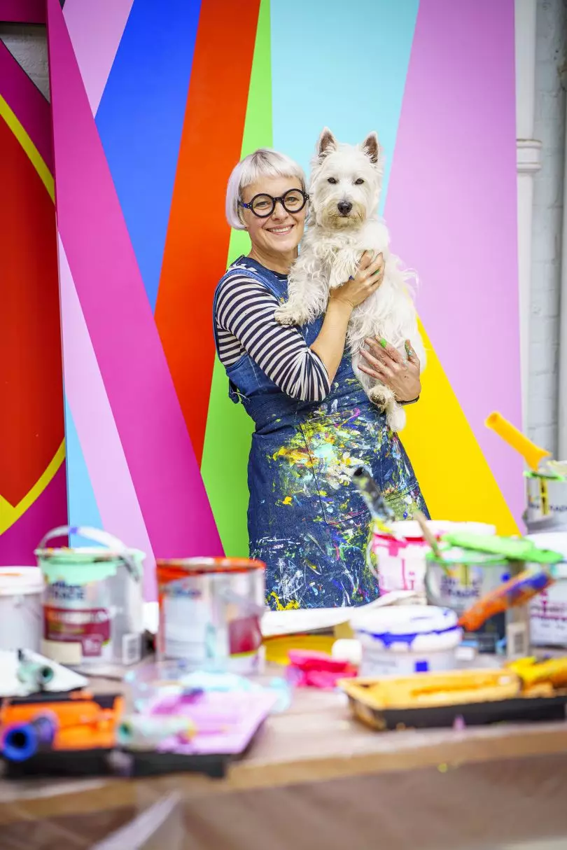 Morag Myerscough نىڭ ئەڭ يېڭى كوچا ئورنىتىش پارىژلىقلارنىڭ كەلگۈسىگە ئۈمىد ئاتا قىلىشىنى ئۈمىد قىلىدۇ 4905_8