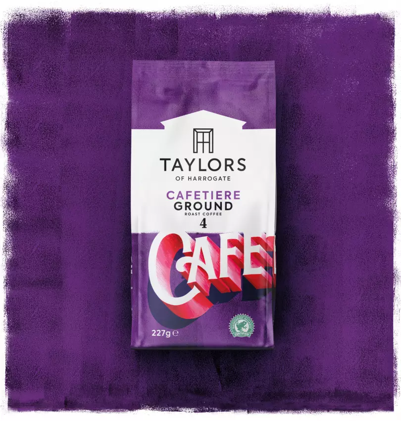 Turner Duckworth designar om Taylors of Harrogate kaffemärke och förpackning 4985_1