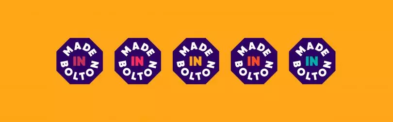 Design by Day's down-to-earth identity for Octagon taorian'ny dimypolo taona nanaovana teatra tao Bolton 4996_7