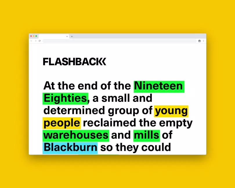 Flashback - гэта новы архіў, які фіксуе вар'яцкія ўспаміны пра рэйв-партыю ў Блэкбэрне 4998_1