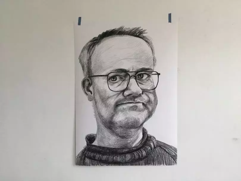 Wilfrid Woodi autoportree. Kõik pildid on kunstniku loal.