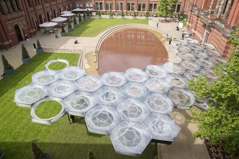 Robot crafts incredible art installation inspired by beetles at London's V&A 5059_11