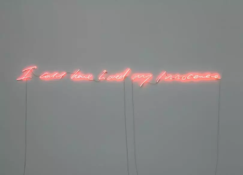 Tracey Emin, mwen te ka renmen inosan mwen, 2007. Tout imaj koutwazi atis yo ak The Sixteen Trust. Via Creative Boom soumèt.