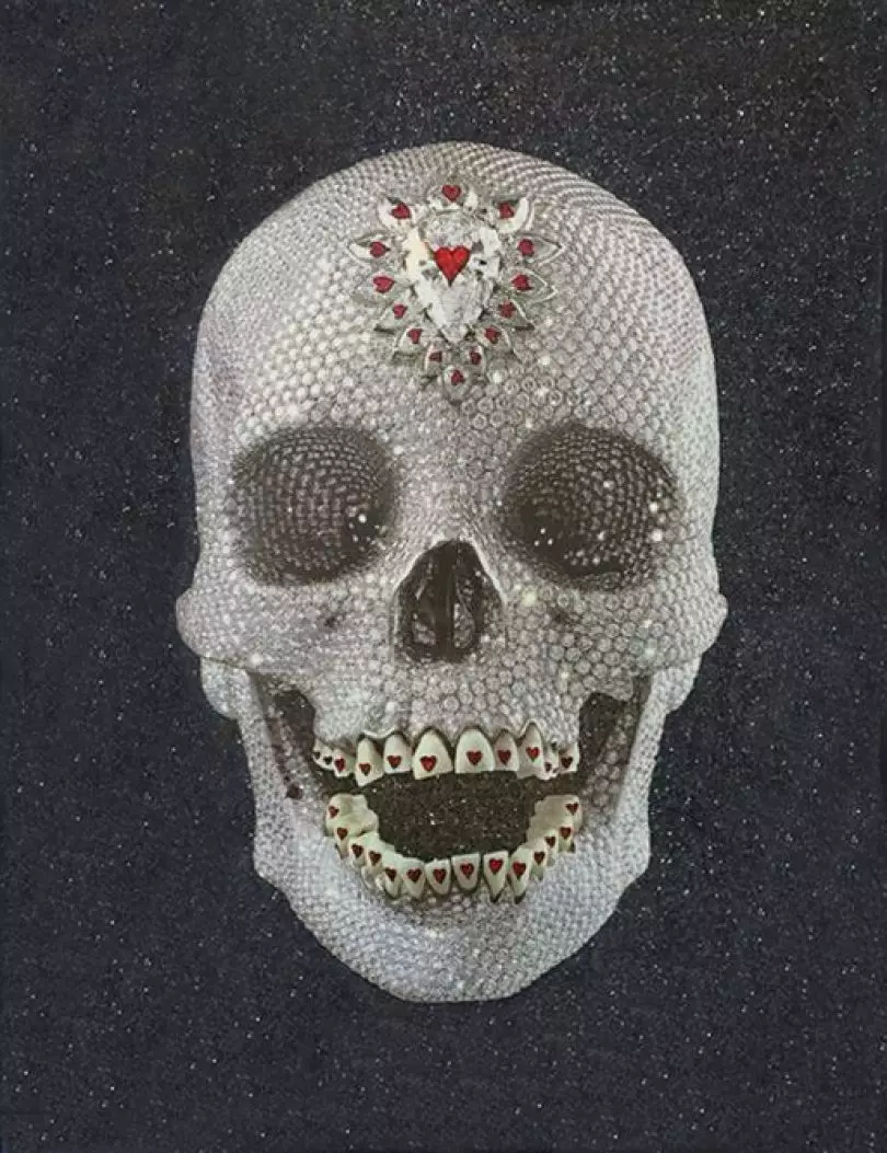 Damien Hirst, Por el amor de Dios, Ilustración, 2012