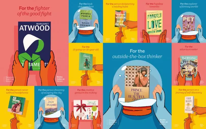 'Books Make Us Better' – uma campanha divertida para os amantes de livros da Penguin Random House e do estúdio londrino Anyways 5302_2