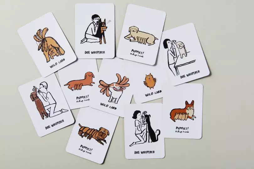 Dodgy Dogs: Jean Jullien je na Kickstarterju uspešno predstavil svojo prvo igro s kartami 5318_4