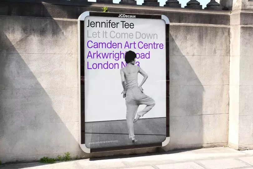 Новата идентичност на Pentagram за Camden Art Center празнува неговото наследство и местно значение 5353_3