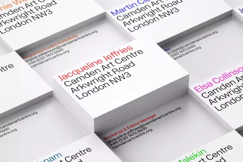 Identitas baru Pentagram untuk Camden Art Center merayakan warisan dan kepentingan lokalnya 5353_5