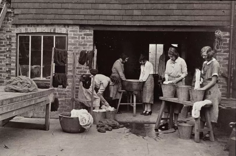 Ethel Mairet's workgirls. Courtesy Crafts Study Centre, University for the Creative Arts