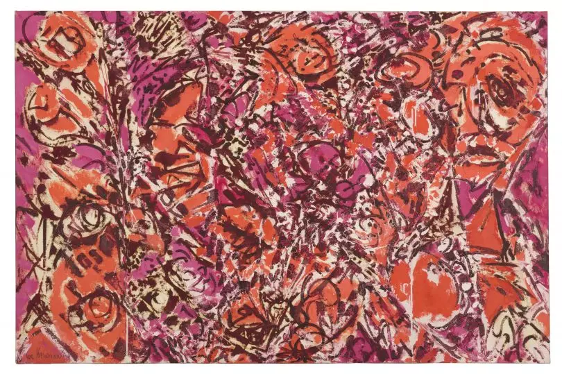 ئىكارۇس (1964) ، نيۇ-يورك شەھىرى تومسون ئائىلە توپلىمى. © Pollock-Krasner فوندى جەمئىيىتى ، نيۇ-يورك كاسمىن رەسىمخانىسى. سۈرەت: دىئېگو فلورېس.