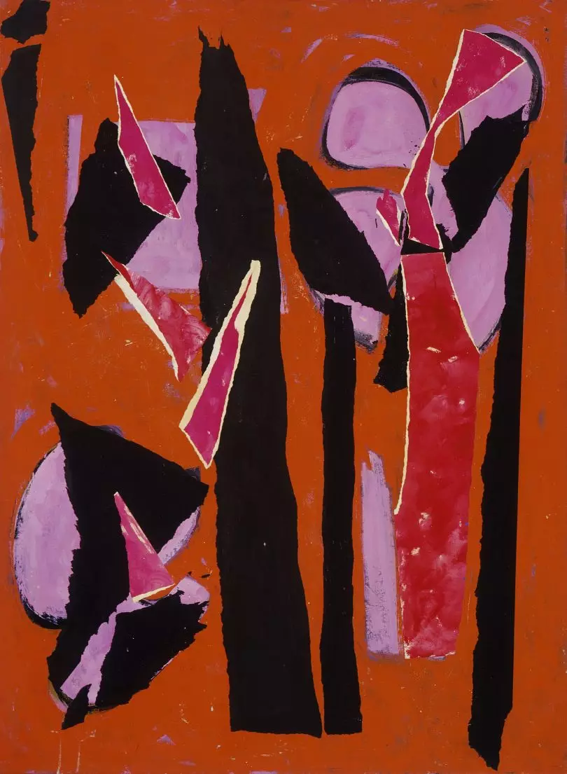 Desert Moon (1955), Los Angeles County İncəsənət Muzeyi. © Pollock-Krasner Fondu © 2018. Rəqəmsal Şəkil Muzeyi Associates/ LACMA/Art Resource NY/ Scala, Florensiya.