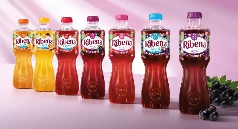 Seymourpowell e theha meralo e mecha bakeng sa mofuta oa squash oa Ribena 5442_1