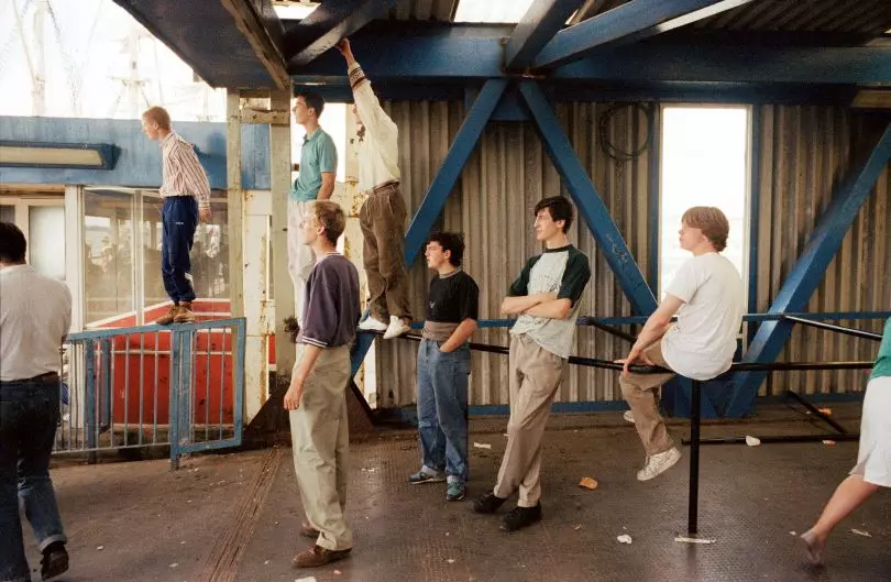 Blue end, 1989 © Tom Wood med tillstånd från RRB Photobooks