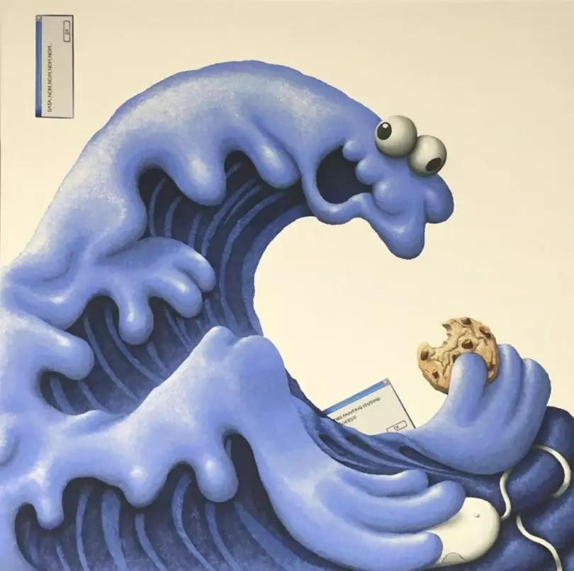 Sebata sa Hokusai © Sebastian Chaumeton. Litšoantšo tsohle li amoheloa ke moetsi oa litšoantšo le Maddox Gallery. Ka tlhahiso ea CB