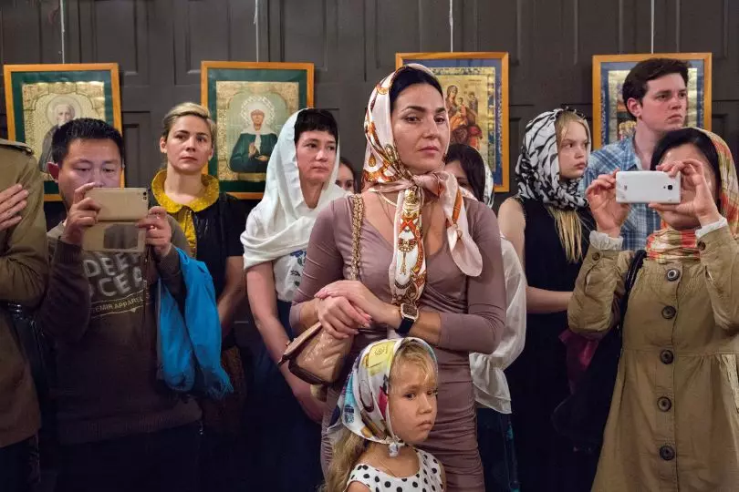 Perkhidmatan Paskah Ortodoks, Konsulat Rusia, 2016 © Liz Hingley