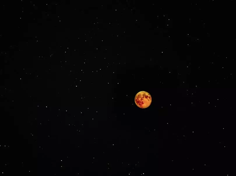 Super Lună Eclipsă de Lună ianuarie 2019 © Mary Anne Chilton