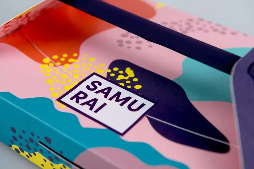 Odvážna, no hravá identita značky japonskej sushi reštaurácie Samurai 5539_3