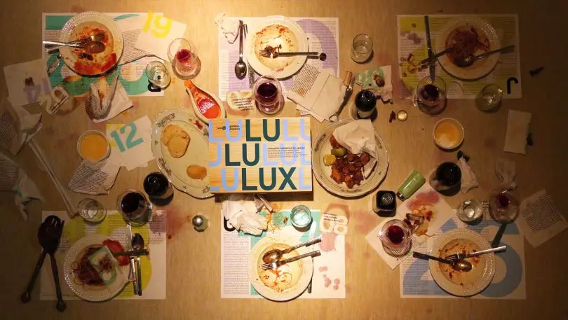 Lululux: Desainer Gustavo Piqueira nggawe buku khusus sing dadi set dining lengkap 5592_12