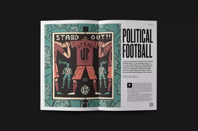 Indie Fussball-Zine Pickles bréngt d'Politik op de Virdergrond 5624_5