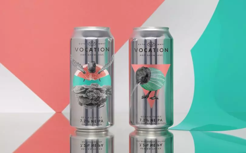 Robot Food se 'artistieke' ontwerpe vir Vocation Brewery se nuwe beperkte uitgawe hop-reeks 5644_3