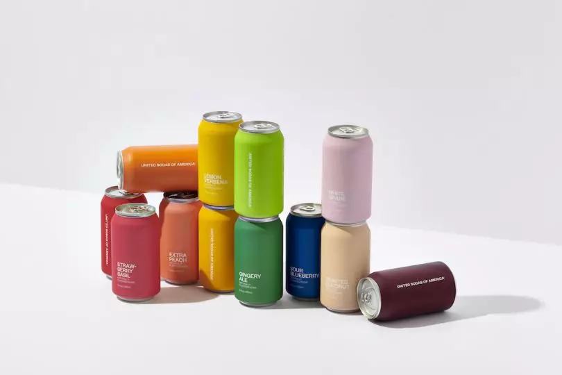 Center Design busca 'reinventar por completo' los refrescos con la marca minimalista United Soda 5742_1