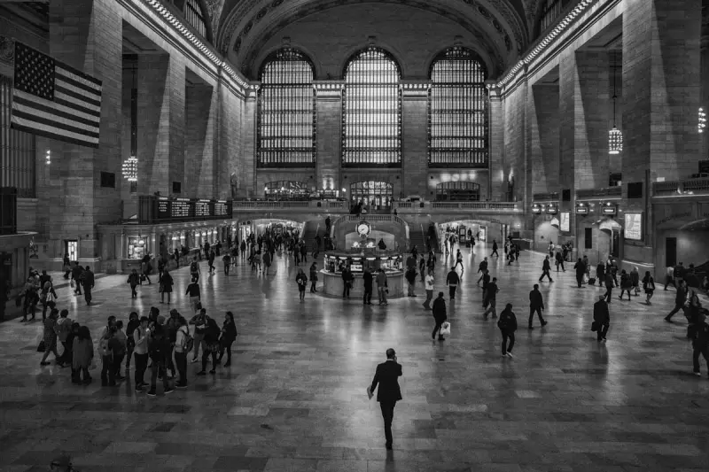 Minden a fedélzeten David Katzenstein fotózására a Grand Central Terminal rejtett részeiről