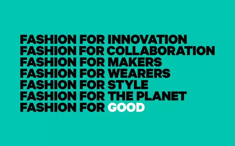 फैशन फॉर गुड के लिए पेंटाग्राम की ब्रांड रणनीति, पहचान और मैसेजिंग ऐप 5755_5