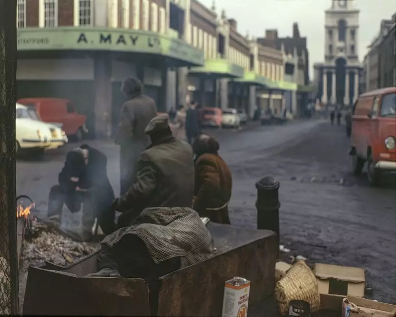 Bazara Spitalfields, 1973