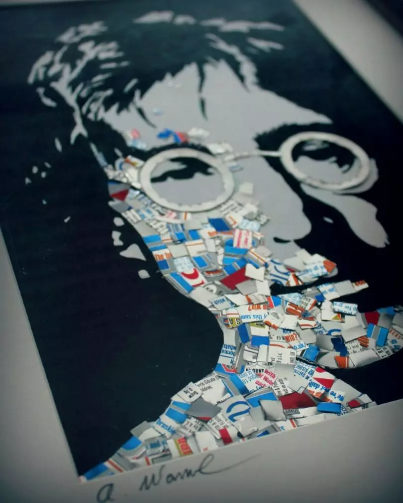 Doslovný pop-art: Umelec vyrába krásne koláže z recyklovaných plechoviek od šumivých nápojov 5810_8