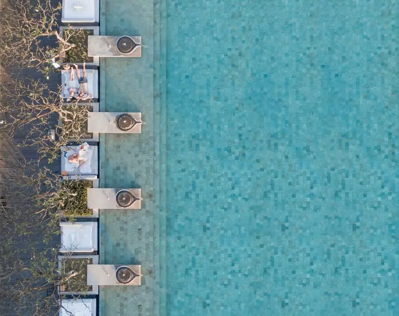 From the series, Pools From Above © Brad Walls