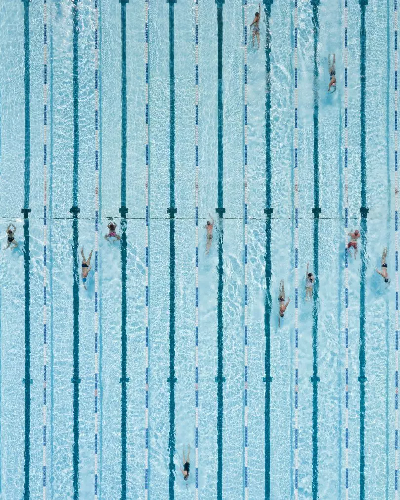 စီးရီးမှ Pools From Above © Brad Walls