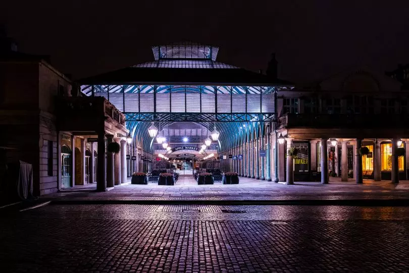 ตลาด Covent Garden 2 เมษายน 2020 © Jan Enkelmann