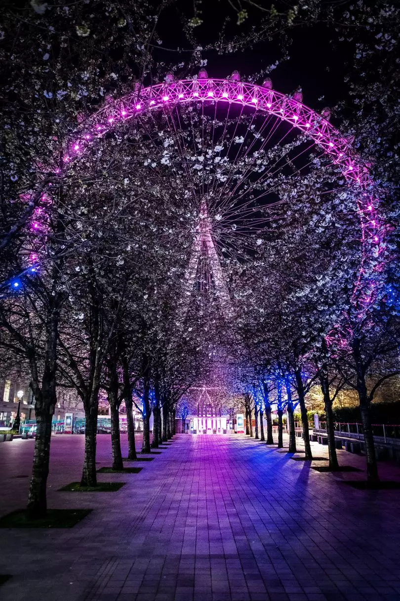 London Eye, 5. apríl 2020 © Jan Enkelmann