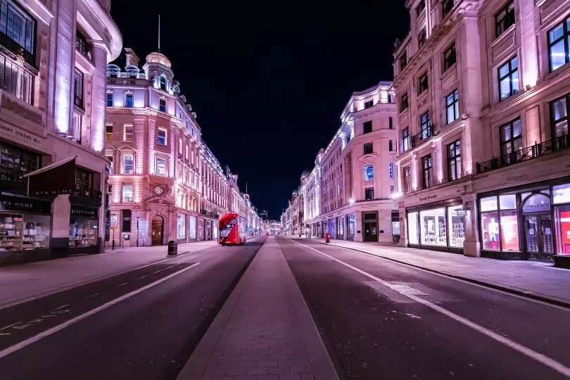 Regent Street፣ 5 ኤፕሪል 2020 © Jan Enkelmann