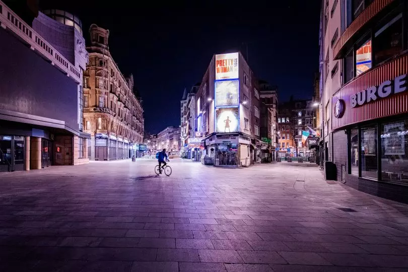 Leicester Square, 9. apríl 2020 © Jan Enkelmann