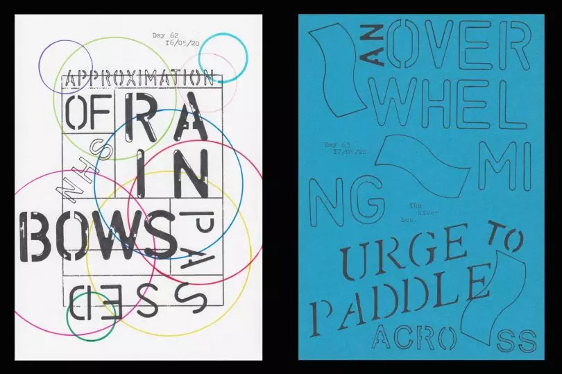 Le journal typographique d'Oswin Tickler explore l'évolution des pensées, des sentiments et des réponses à Covid-19 5975_7