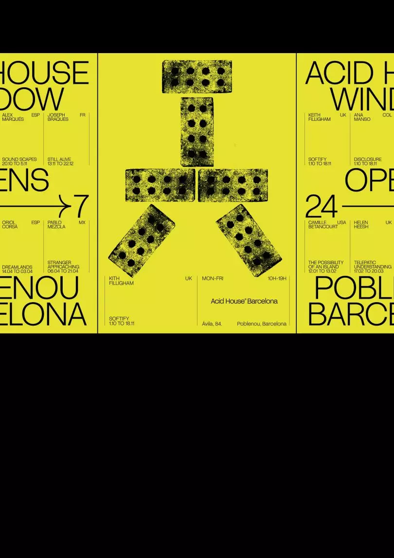 Acid Grotesk: Shkronja e buzëqeshjes 'e lëngshme dhe energjike' e Folch për Acid House Barcelona 6006_11