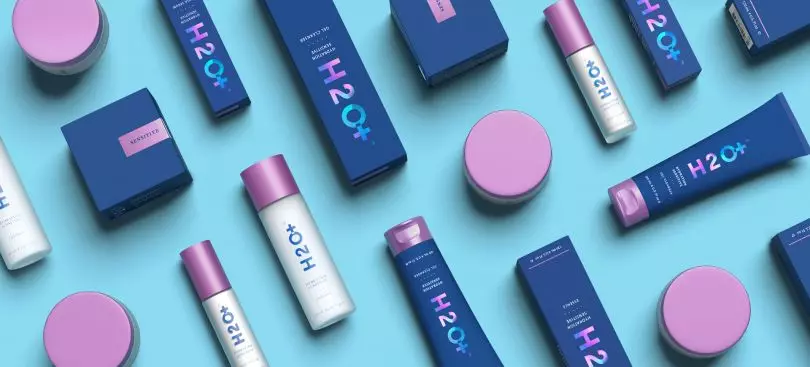 Noise 13's ocean-inspired packaging for H2O+ hopes to 'sail above' other skincare products 6026_7