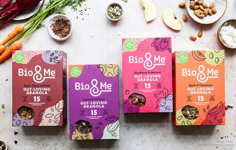 B＆Bスタジオは「腸を愛する食品ブランド」Bio＆Meのフレンドリーでカラフルなアイデンティティを作成します 6031_1