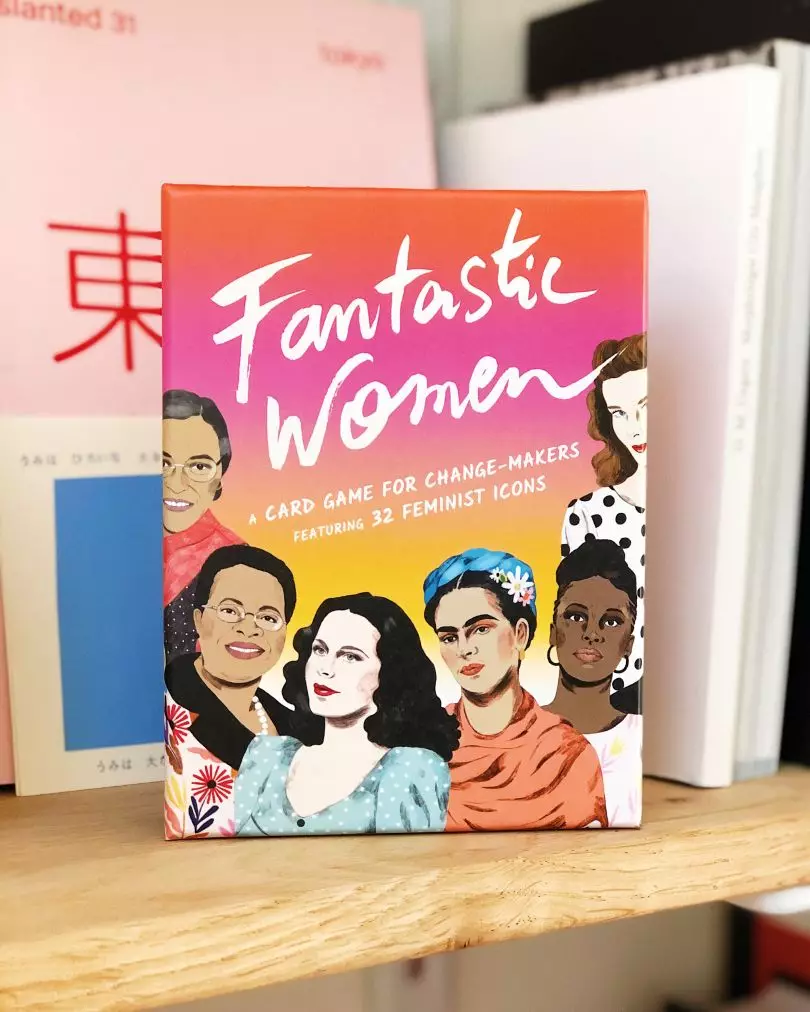 Frances Ambler's Fantastic Women ialah permainan kad dengan potret yang menakjubkan oleh ilustrator Daniela Henríquez 6064_1