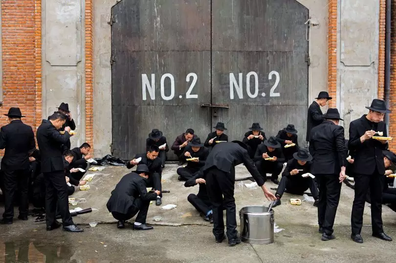 Lunch Break, Shanghai Film Park © Mark Parascandola