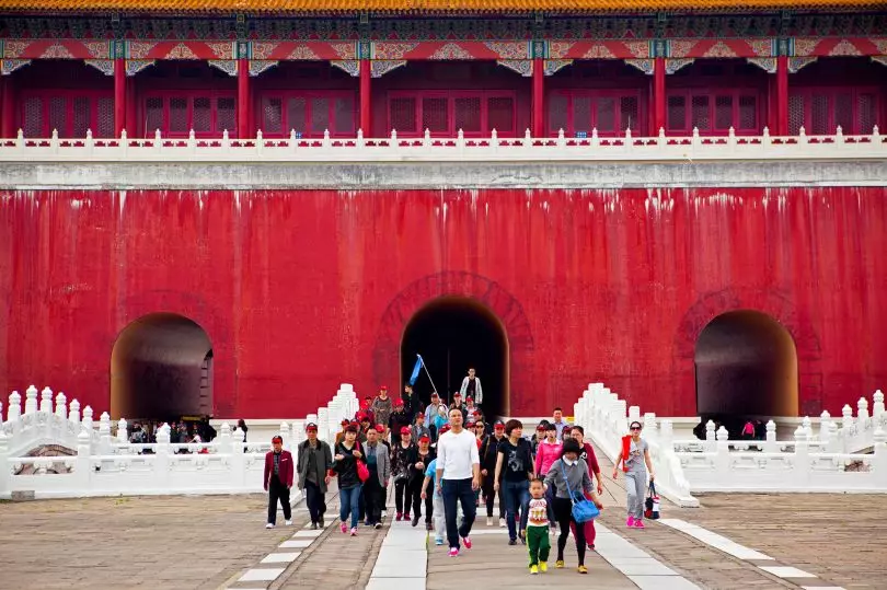 Turgruppe, Palace of Ming og Qing-dynastiene, Hengdian World Studios © Mark Parascandola