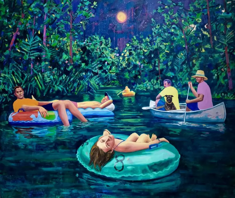 Picturi de Utopia de Danielle Klebes care pun întrebarea „Există paradisul?” 6087_8